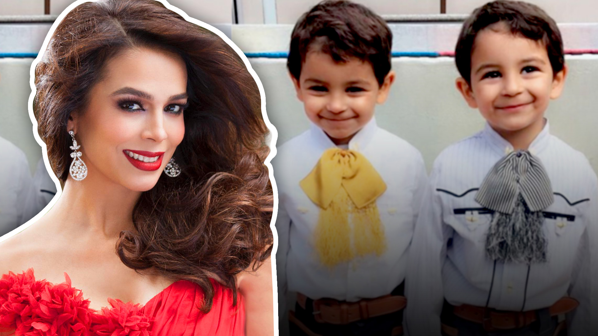 Biby Gaytán comparte tierna foto de sus mellizos cuando eran bebés ...