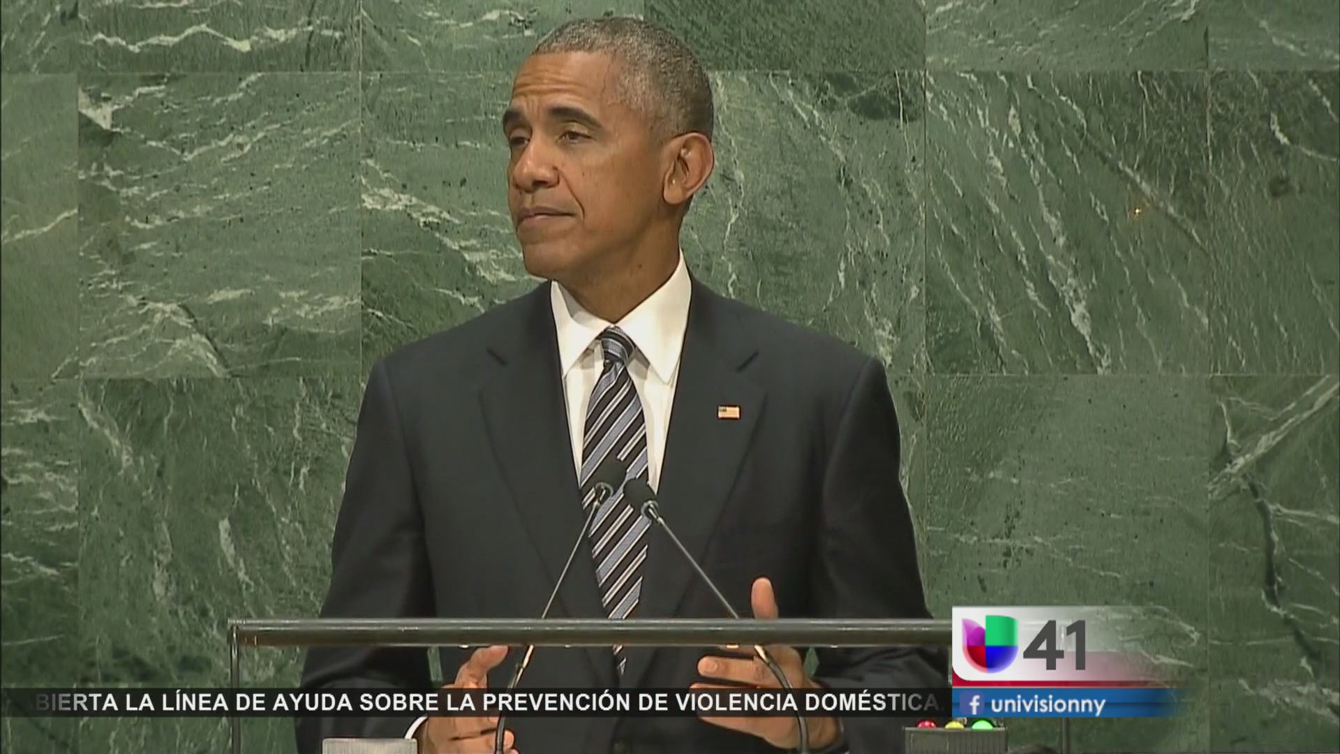 El Presidente Barack Obama Da Su último Discurso Frente A La Asamblea